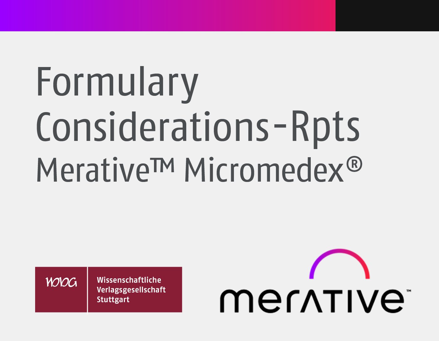 Micromedex | Deutscher Apotheker Verlag